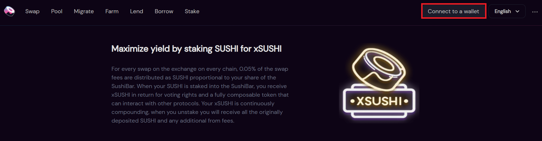 SUSHI Staking – Sushiswap | Crypto Staking Rewards