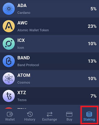 Atomic Wallet Staking Rewards | Crypto Staking Rewards