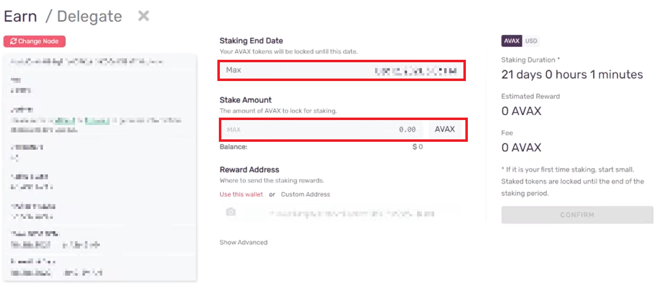 AVAX Staking – Avalanche | Crypto Staking Rewards