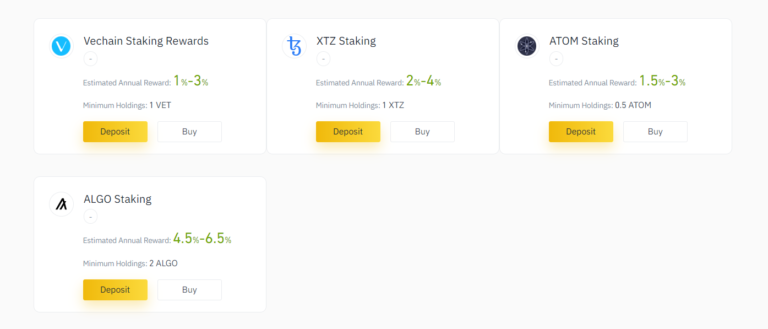 Binance US Staking Rewards | Crypto Staking Rewards